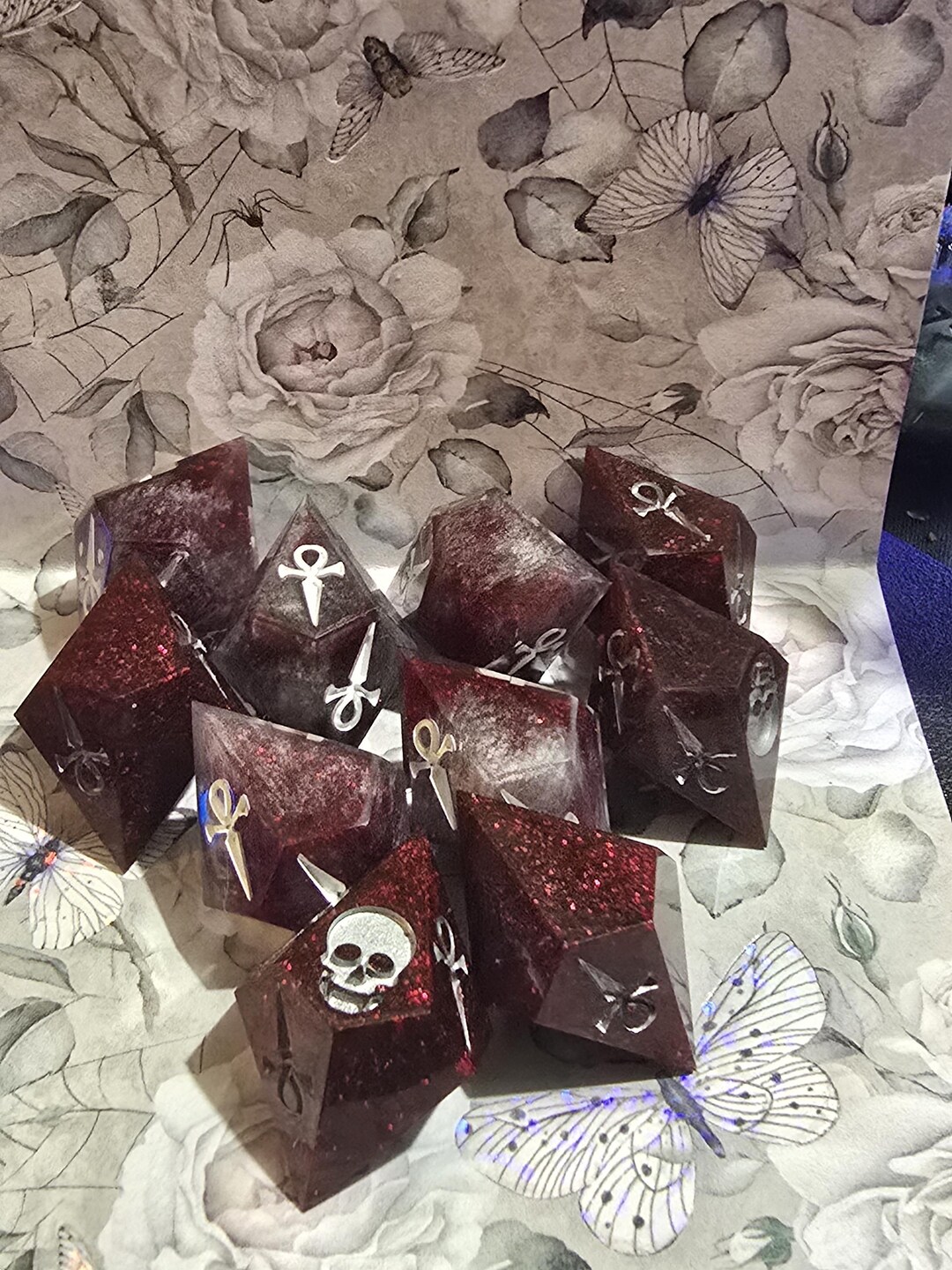 Resin Dice, Dice, Dnd, Dungeons and Dragons, Vampire Dice, Vampire the ...