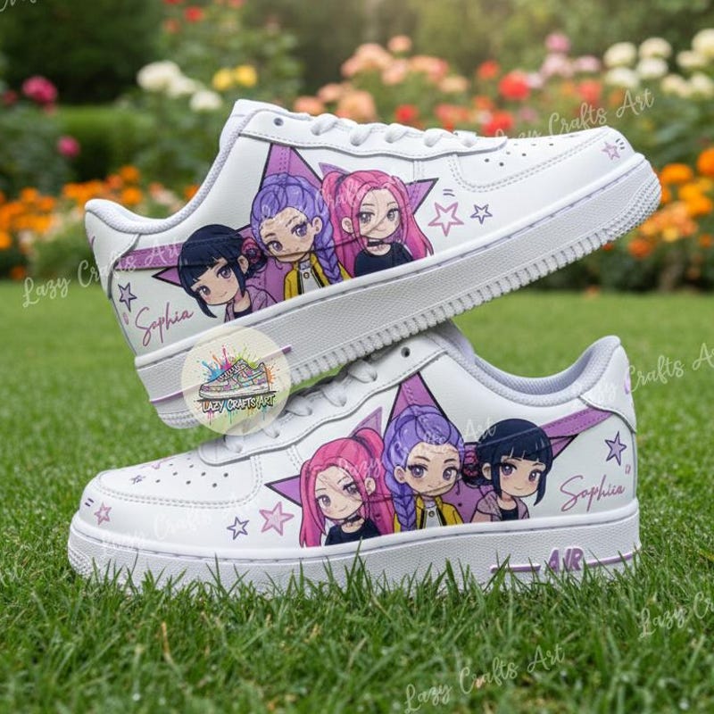 Custom Anime Sneakers Men - Etsy