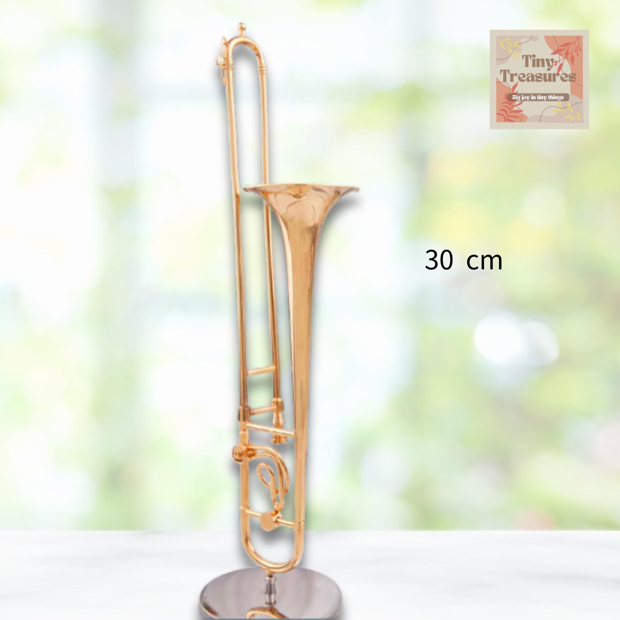 Miniature Trombone Model – 1:12 & 1 6 Scale – 3 Sizes (9cm / 15cm ...