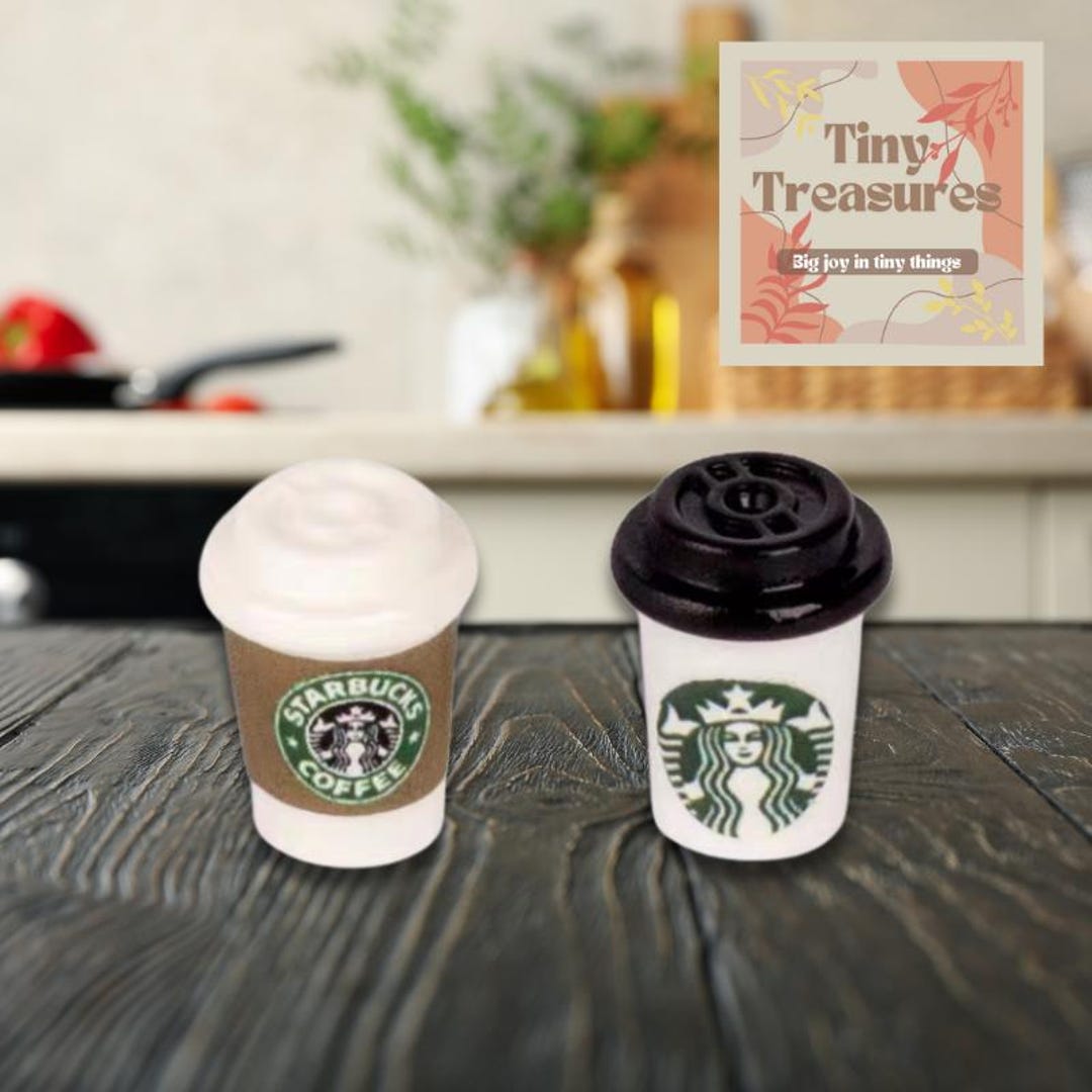 Miniature Coffee Cup - Tiny Dollhouse Resin Coffee Mug 1:12 Scale ...