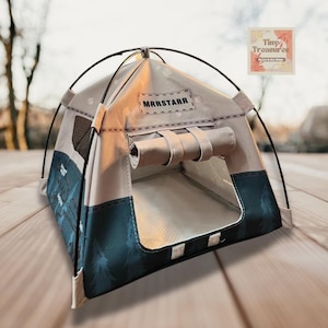 Miniature Camping Tent -1/6 or 1/12 Scale Dollhouse Outdoor Gear for ...