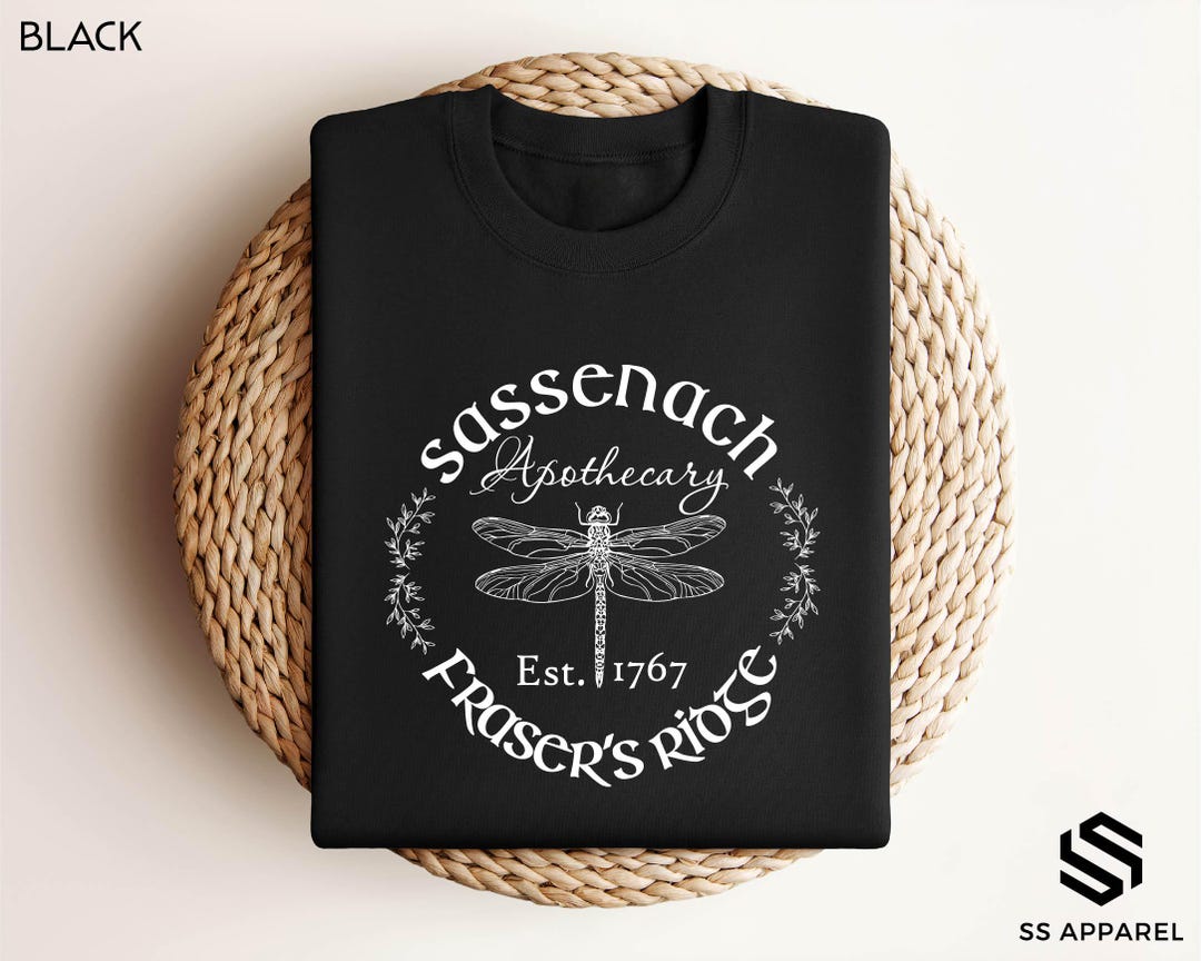 Sassenach Apothecary Sweatshirt, Fraser's Ridge Shirt, Outlander ...