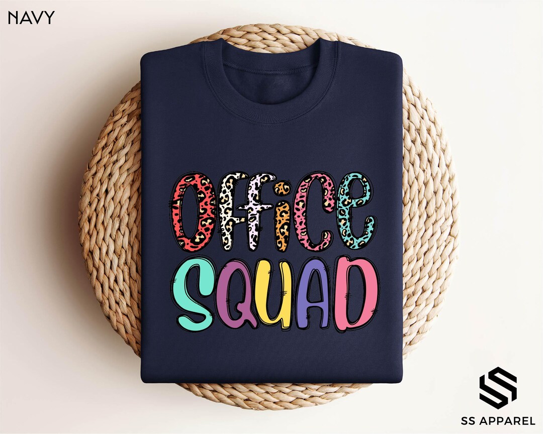 Office Squad Sweatshirt, Office Crew Hoodie, Office Team Shirt, School ...