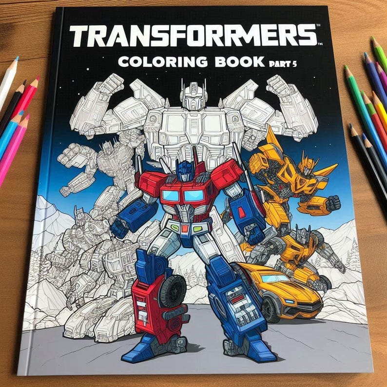 Transformers Coloring Pages: Fun and Educational Activity, Printable ...