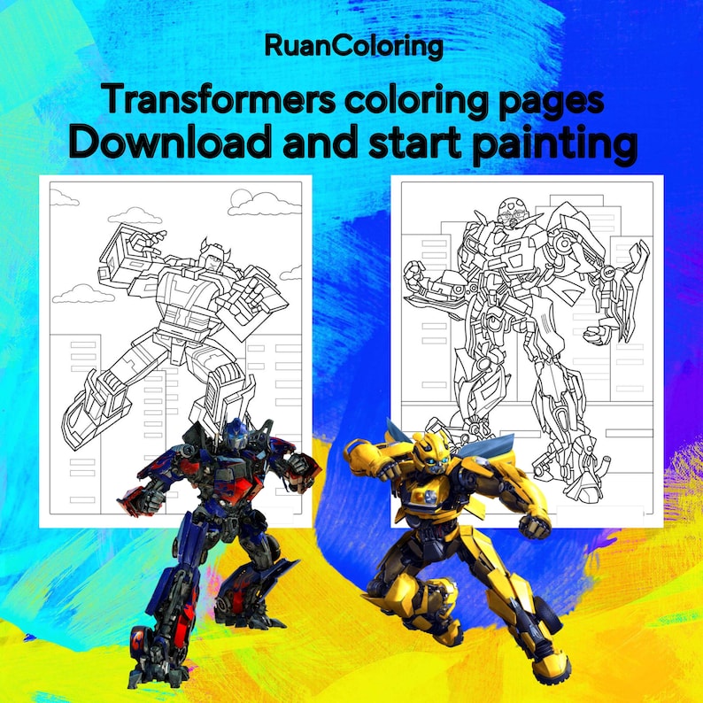 Transformers Coloring Pages: Fun and Educational Activity, Printable ...