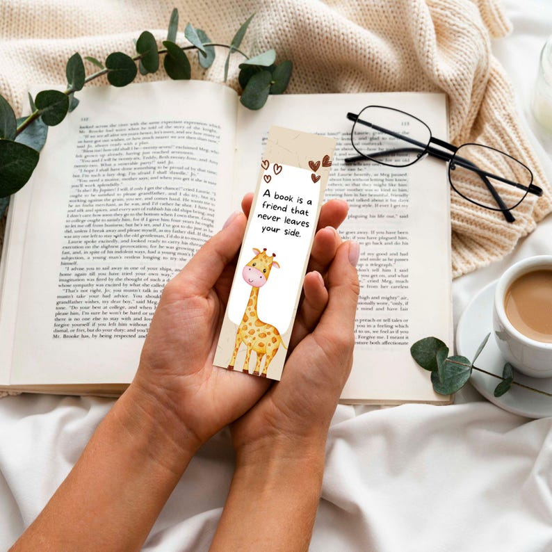 Reading Bookmark Set | Printable Bookmarks for Kids & Adults | Digital ...