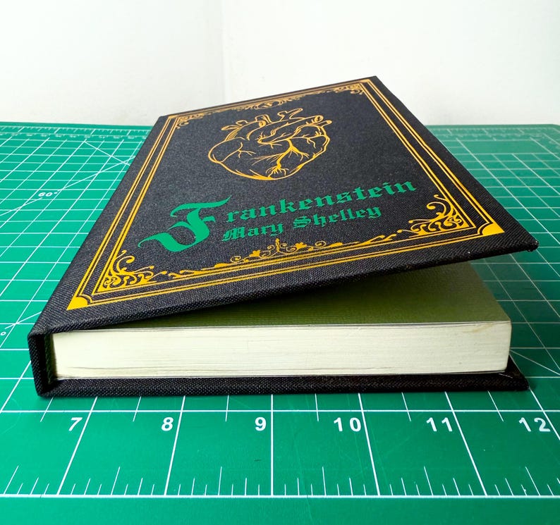 Frankenstein - Handmade Rebound Custom Hardback - Etsy