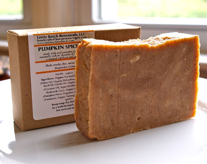 Pumpkin Soap pumpkin Spice Vegan Natural Hot - Etsy