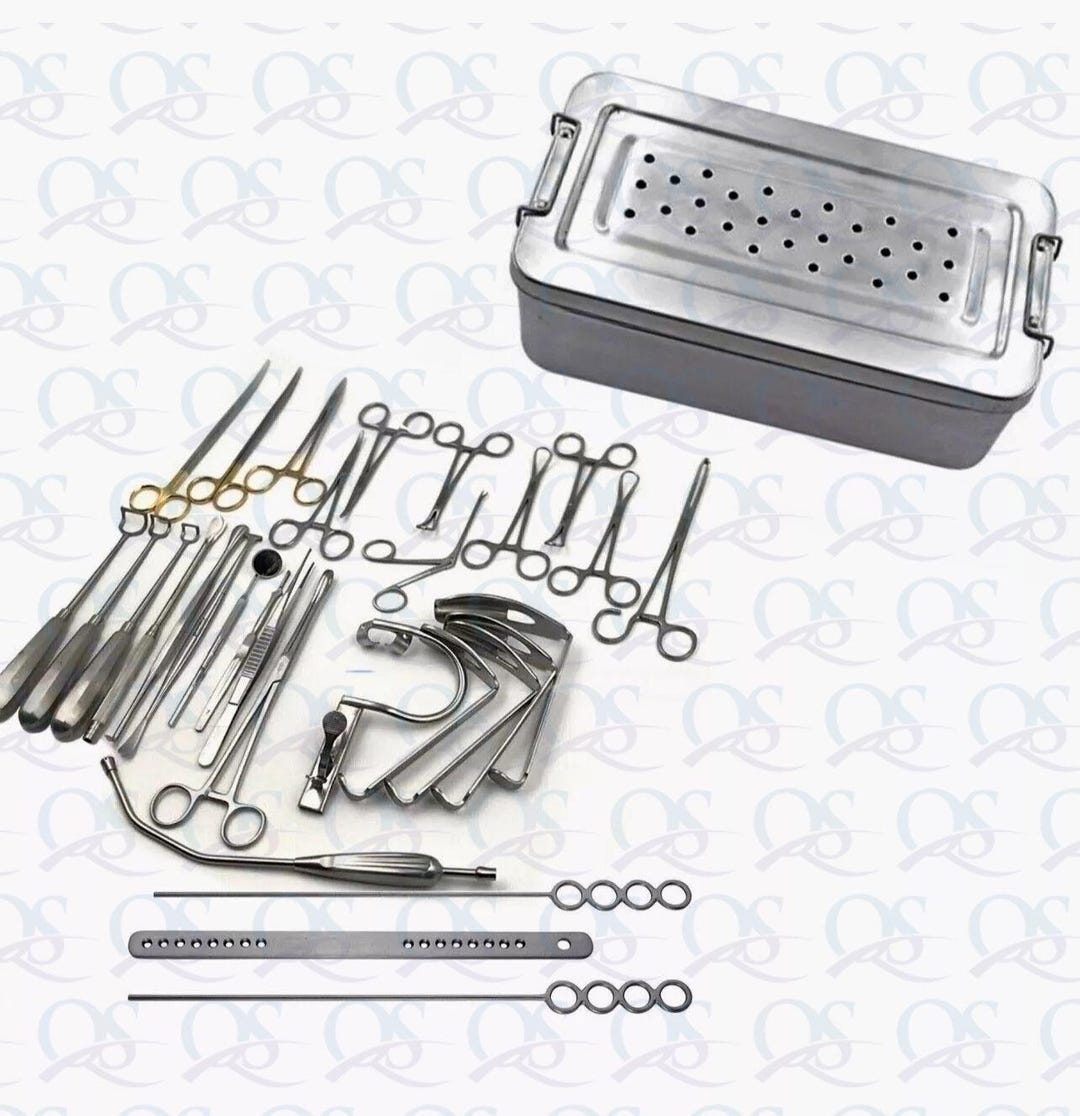 Tonsillectomy and Adenoidectomy 30 Pcs Set Surgical Instruments High ...