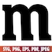 Letter M Costume Font SVG: Kids Halloween T-shirt Design (digital ...