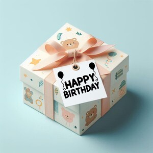 Happy Birthday SVG: Cake Topper, Card, and Art Print (digital Download ...