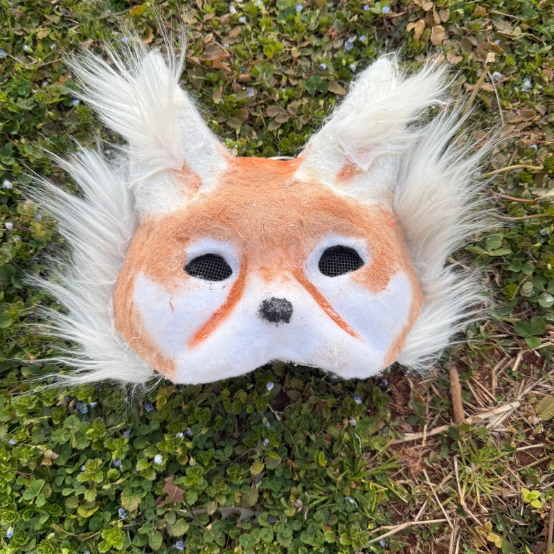 Therian Mask Fennec Fox - Etsy