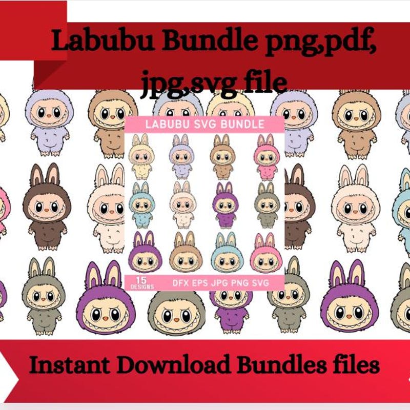 Labubu Purple - Etsy