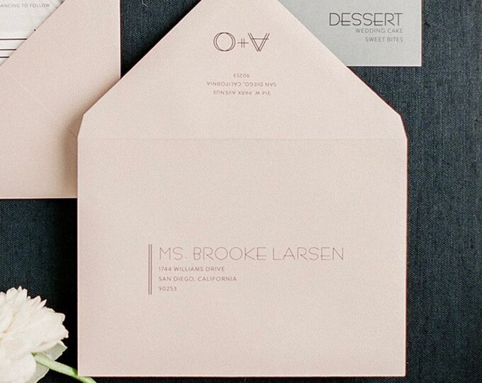 Digital Calligraphy and Custom Envelope Address Printing for Envelopes ...