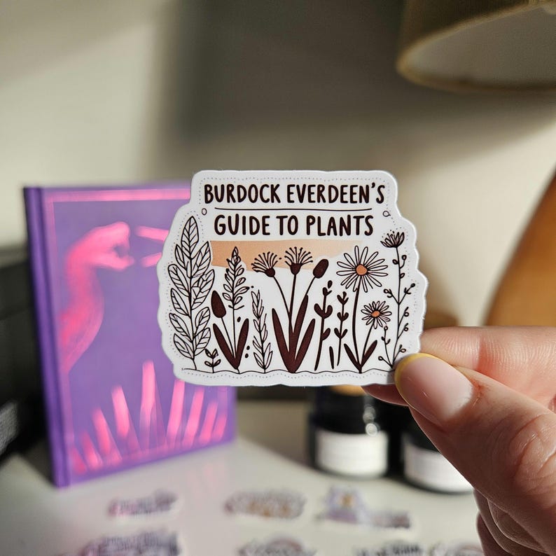 Hunger Games Sticker - Burdock Everdeen's Guide to Plants | Sunrise on ...