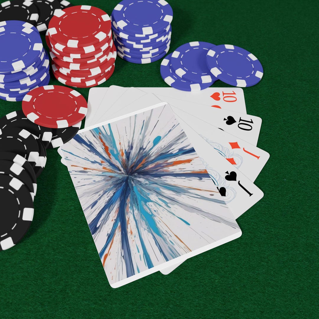 Artistic Poker Playing Cards, Unique Card Deck for Game Night, Perfect ...