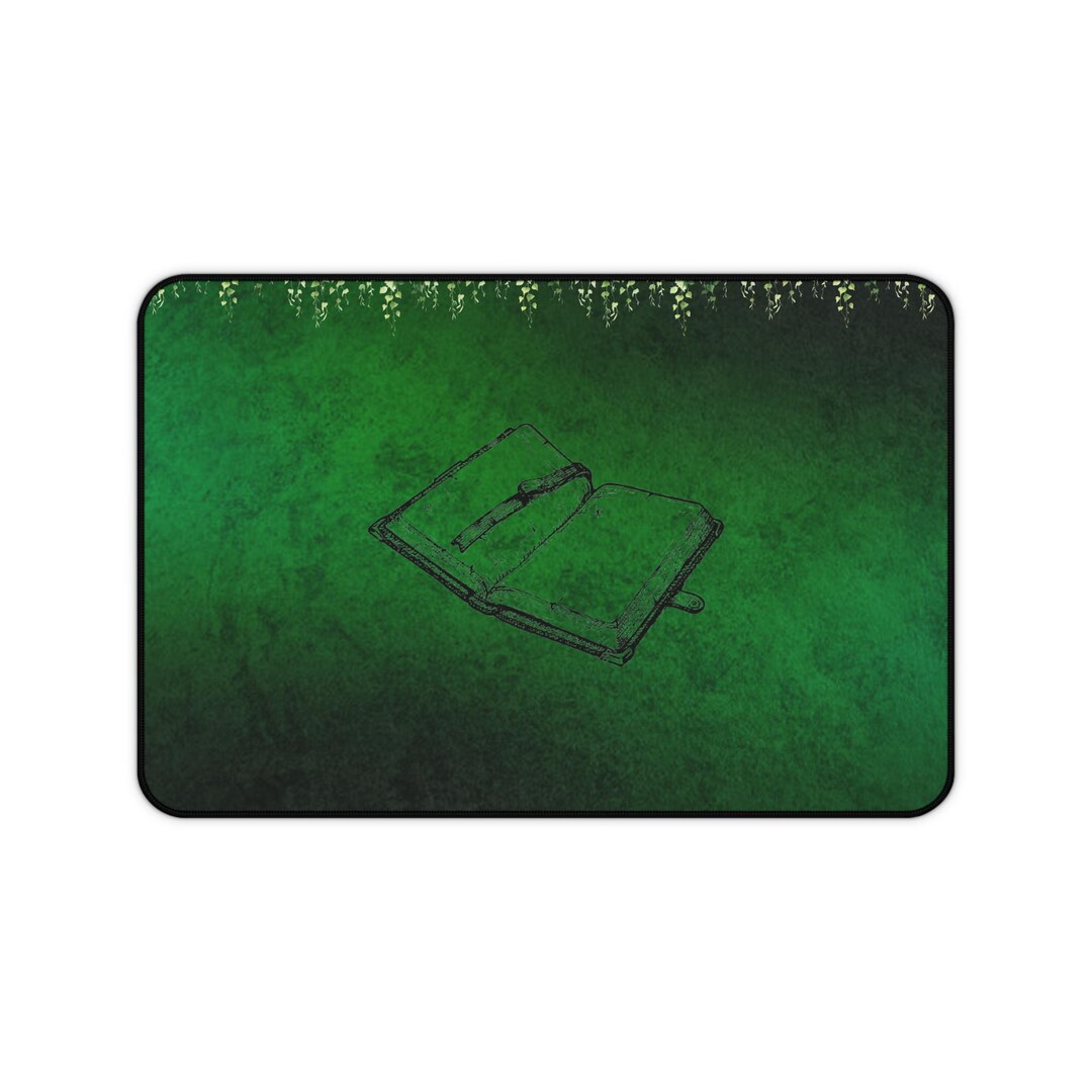 Elegant Green Cottage - Core Notebook Desk Mat, Home Office Decor, Gift ...