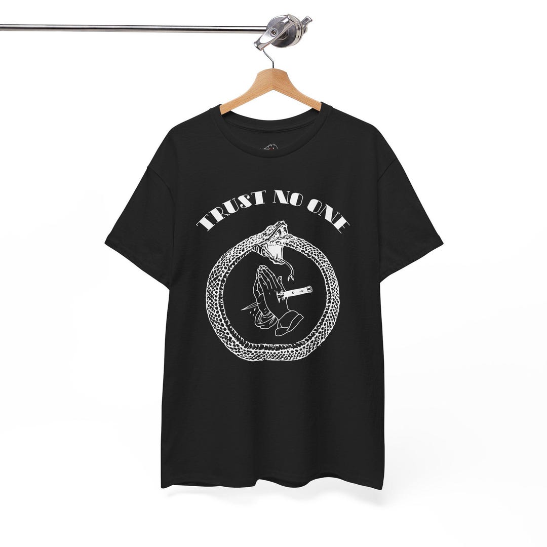 Trust No One | Traditional Tattoo Shirts | Tattoo Gift | Edgy Hoodie ...