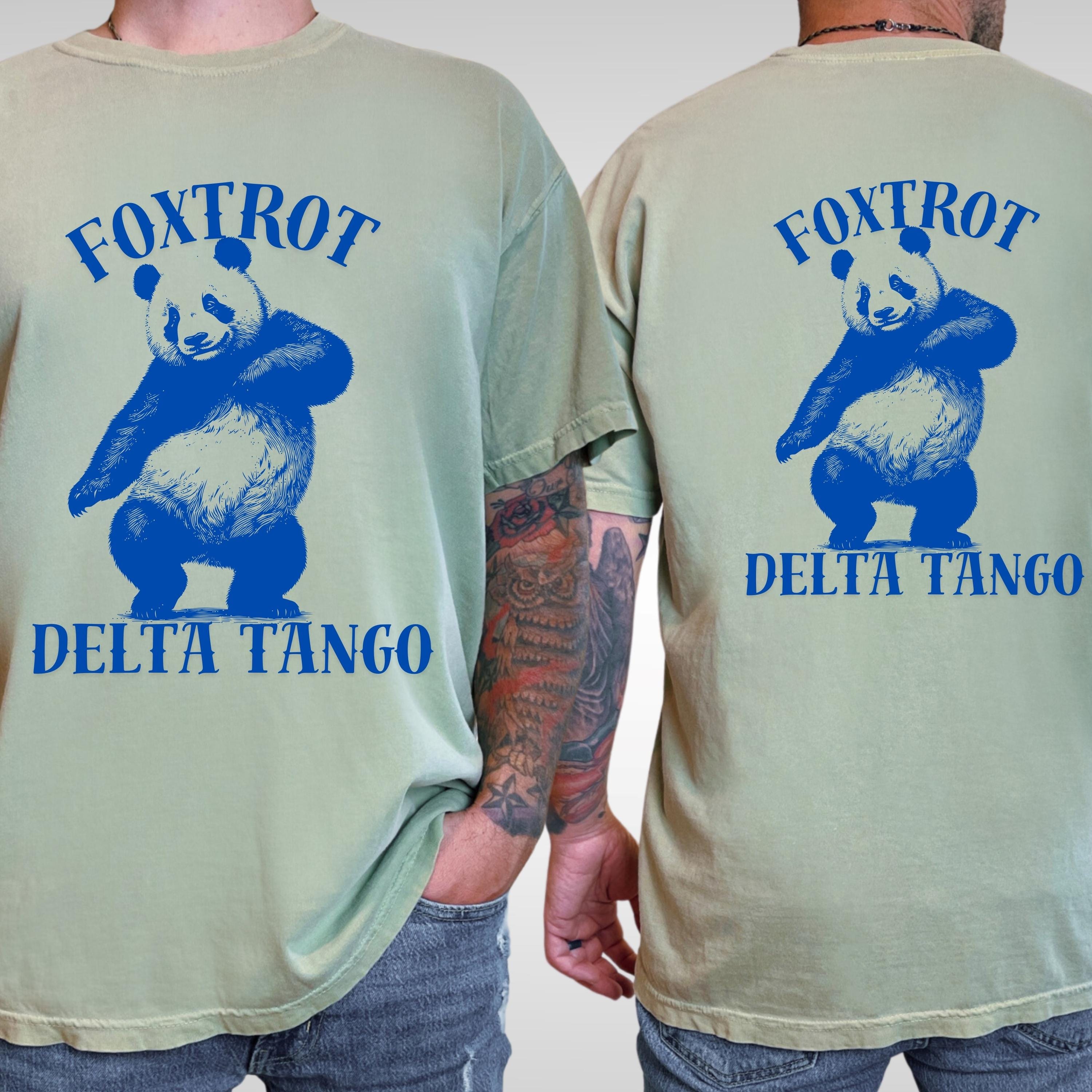 Foxtrot Delta Tango Panda SVG PNG Eps Pdf Ai Digital Download | Dab ...