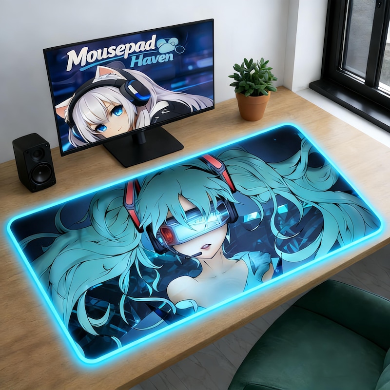 Hatsune Miku Mouse Pad - Etsy