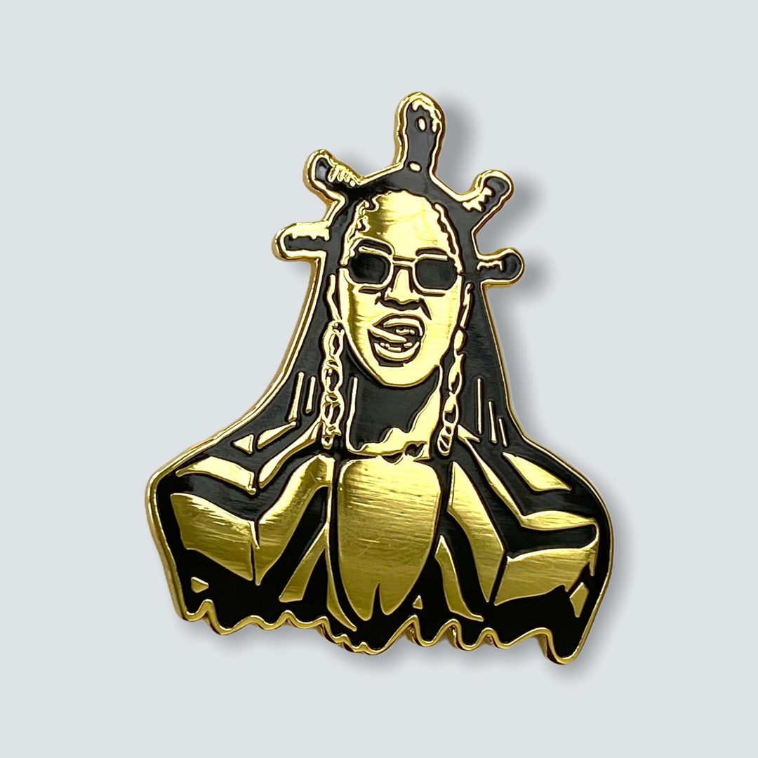 Limited-edition 'black is King' Gold-plated Enamel Pin (B Grade) - Etsy