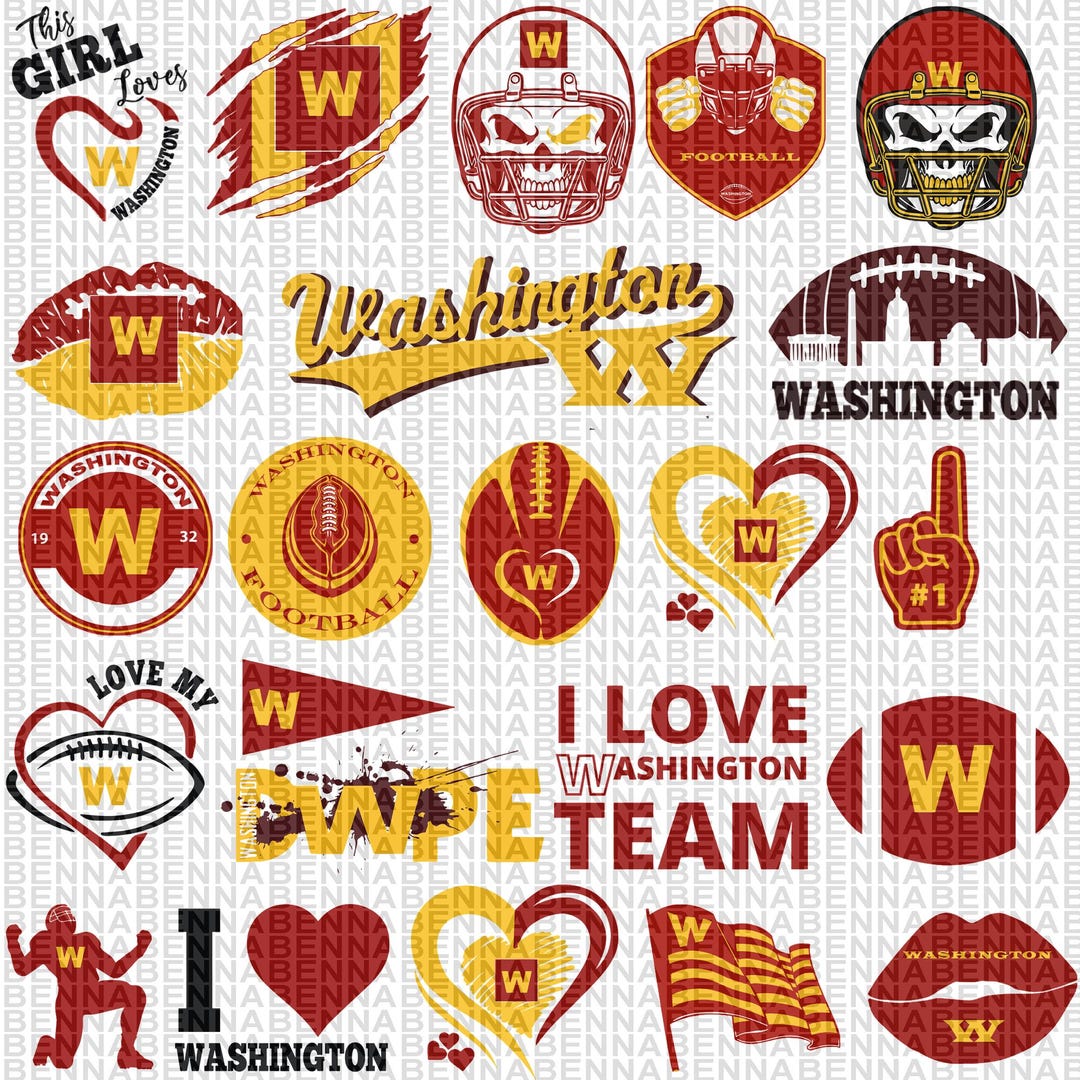 22 File,commanders Svg,commanders Png,commanders Bundle,love Commanders ...