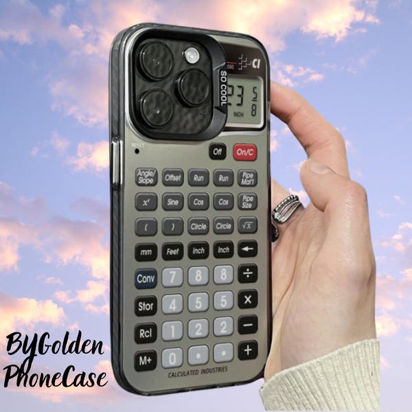 Calculator Phone Case - Etsy