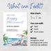 Retirement Party Invitation: Beach Theme Happy Retirement Invite (canva ...
