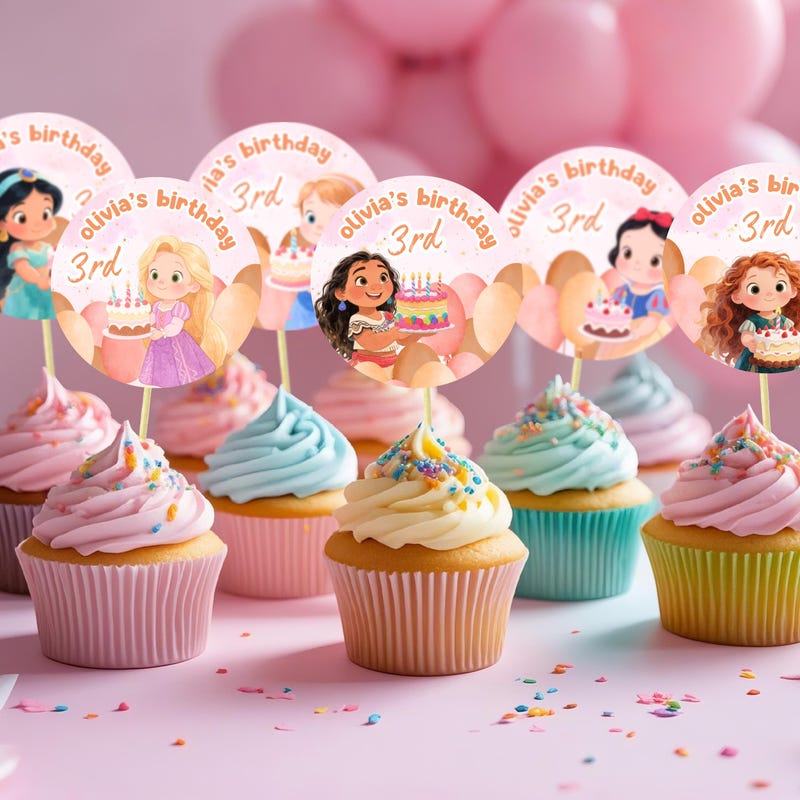 Princess Cake Topper - Etsy