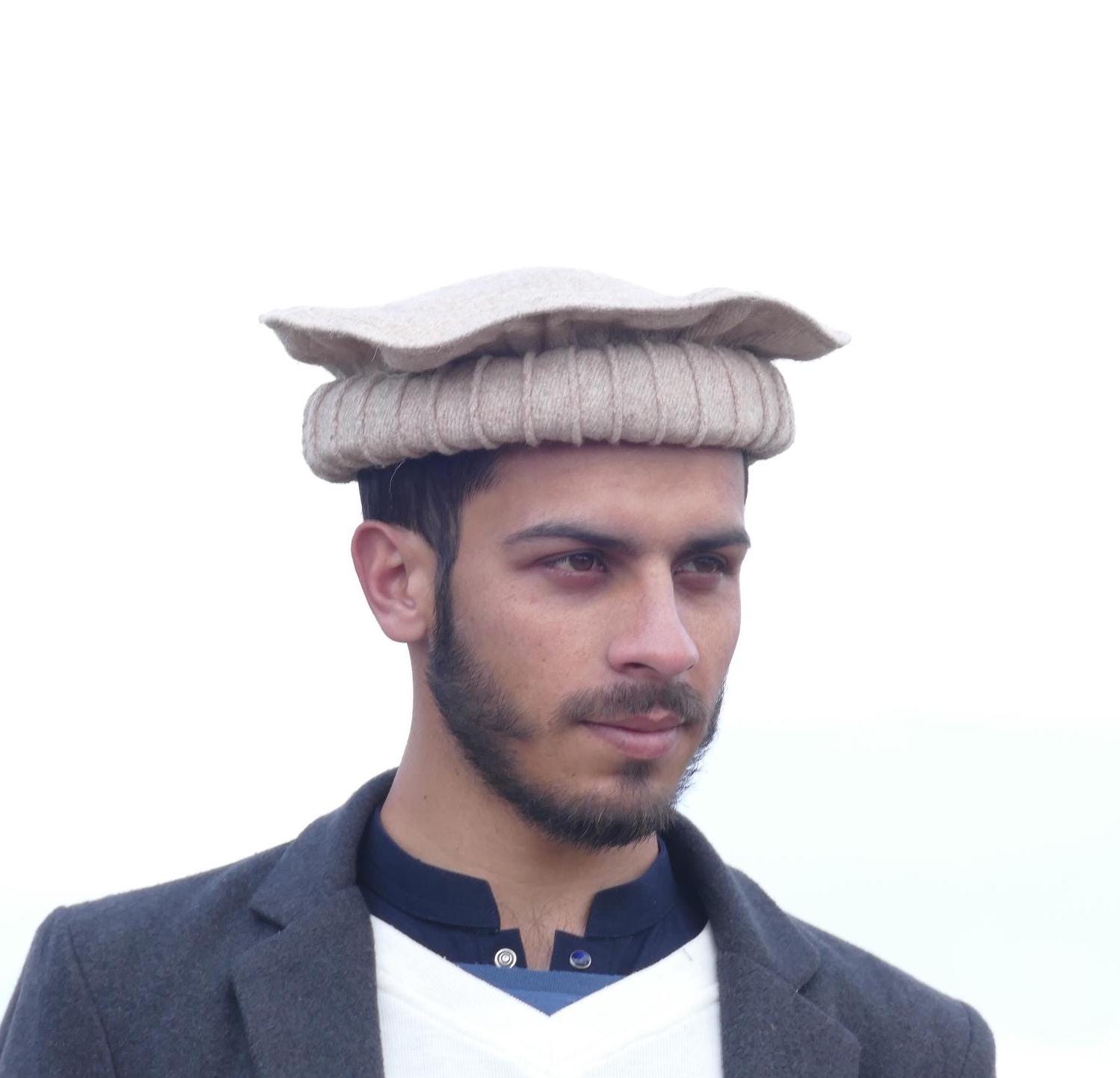 Handmade Afghan Cap, Traditional Chitrali Pakul, Warm Wool Cap - Etsy