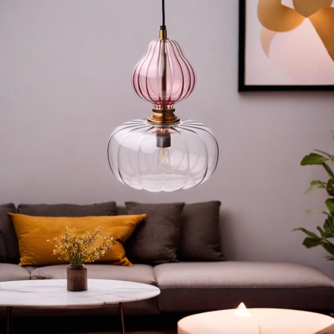 Glass Pendant Lighting | Kitchen Lights | Pendant Light for Dining Room ...