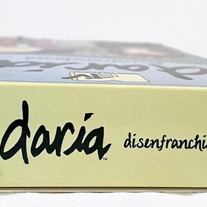 Daria: Disenfranchised VHS (1999) Vintage, Rare, MTV 90s Cartoon Series ...