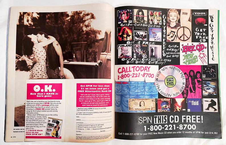 Spin Magazine - Red Hot Chili Peppers, Anthony Kiedis, Flea (august ...