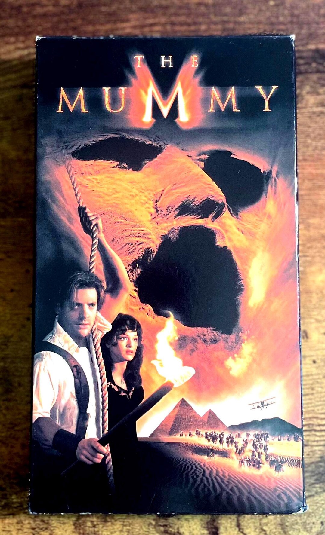 The Mummy VHS, 1999 Brendan Fraser, Rachel Weisz, Supernatural ...