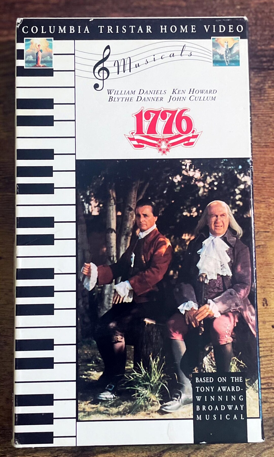 1776 (1972) - Musical VHS Broadway Movie, William Daniels, Ken Howard, Blythe Danner - Etsy