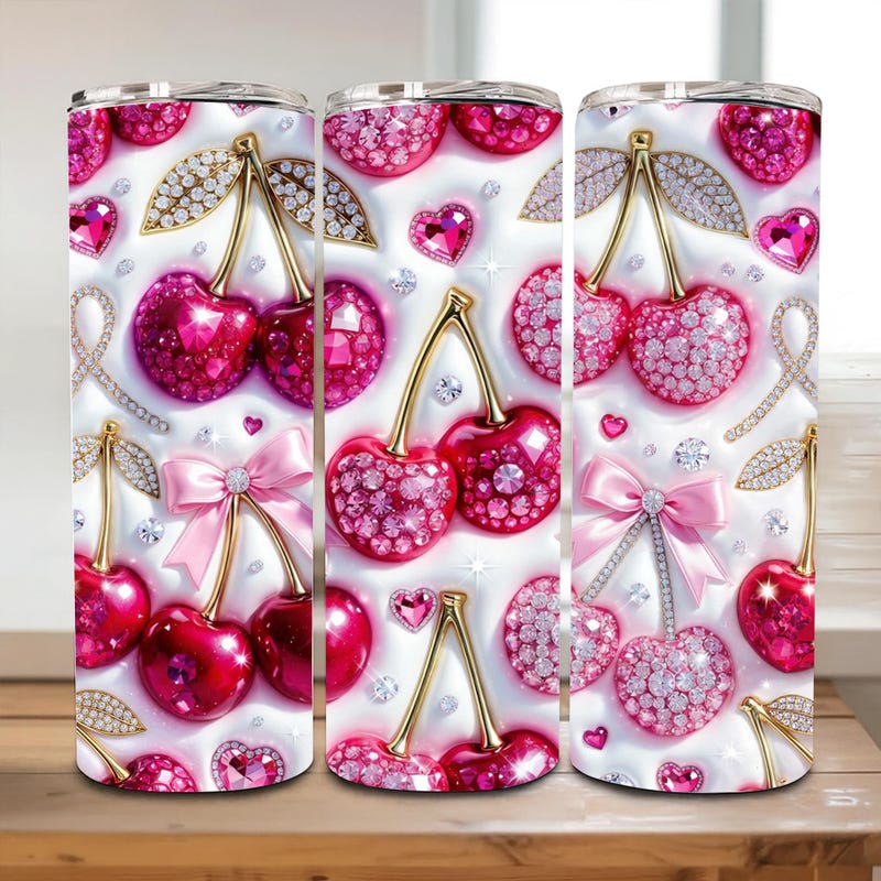 Valentine Tumbler Design - Etsy