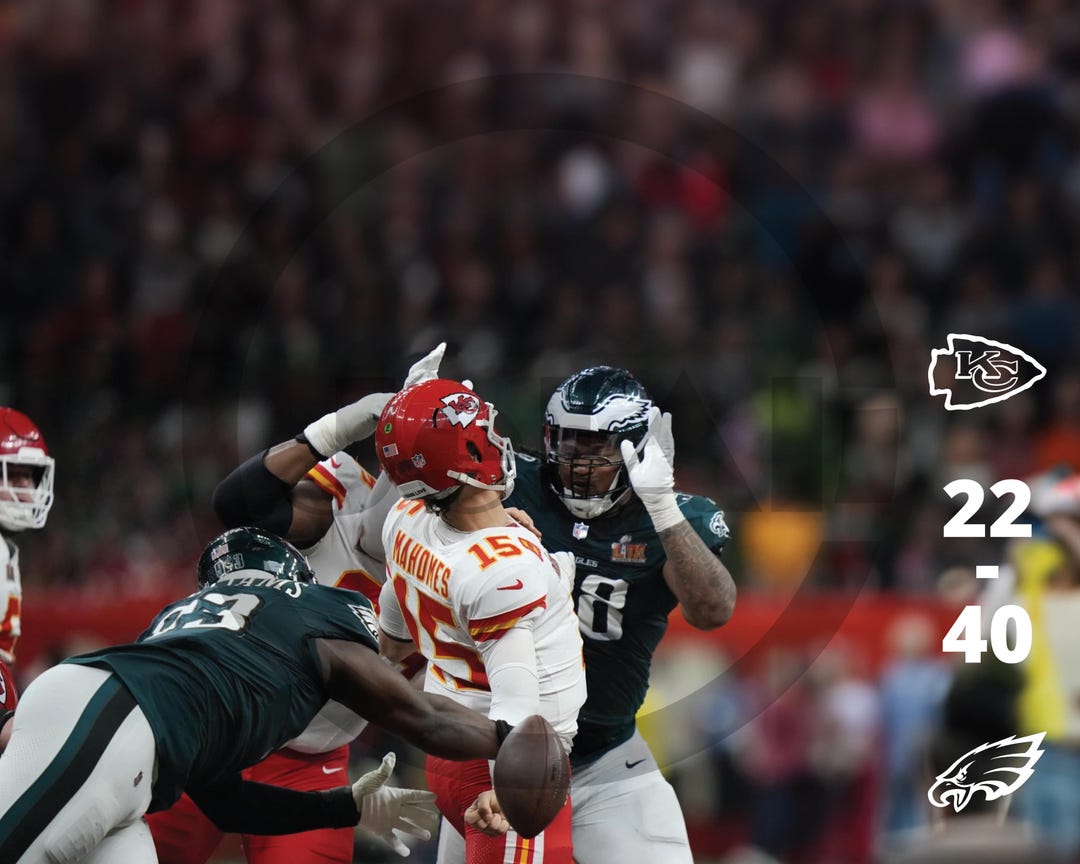 Super Bowl Poster - Mahomes Sack - Etsy