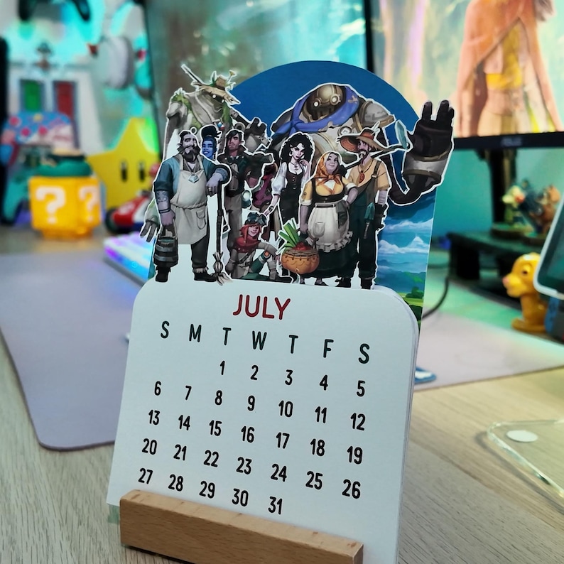 Palia 2026 Calendar - Transparent Background for Cutting Machine ...