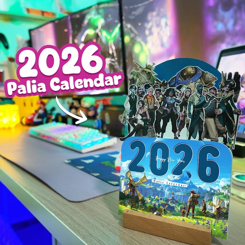 Palia 2026 Calendar - Transparent Background for Cutting Machine ...