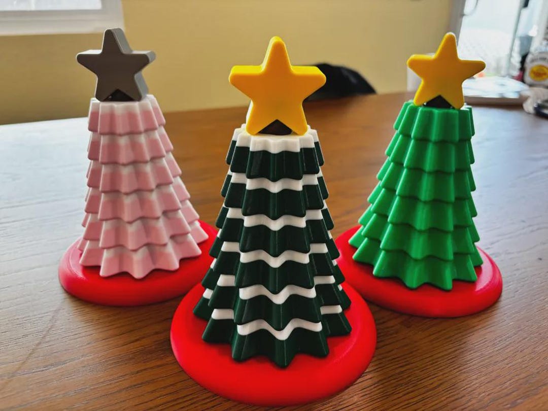 Spinning Christmas Tree Toy, Christmas Tree Holiday Decor, Figit ...