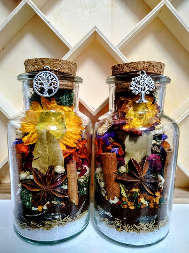 Tree of Life "vitality" Intention Jar - Etsy