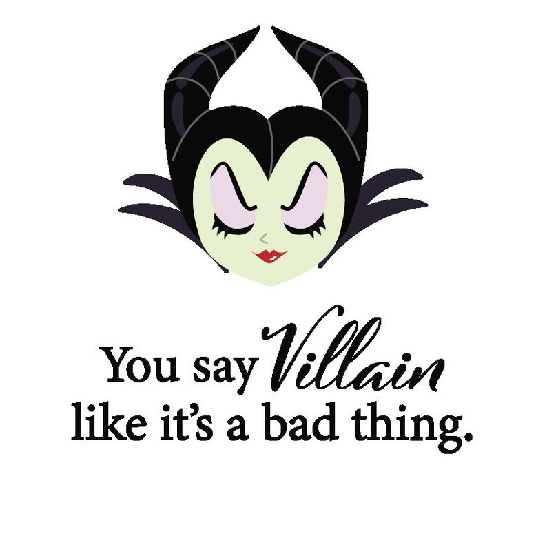 You Say Villain Like It's A Bad Thing - Etsy