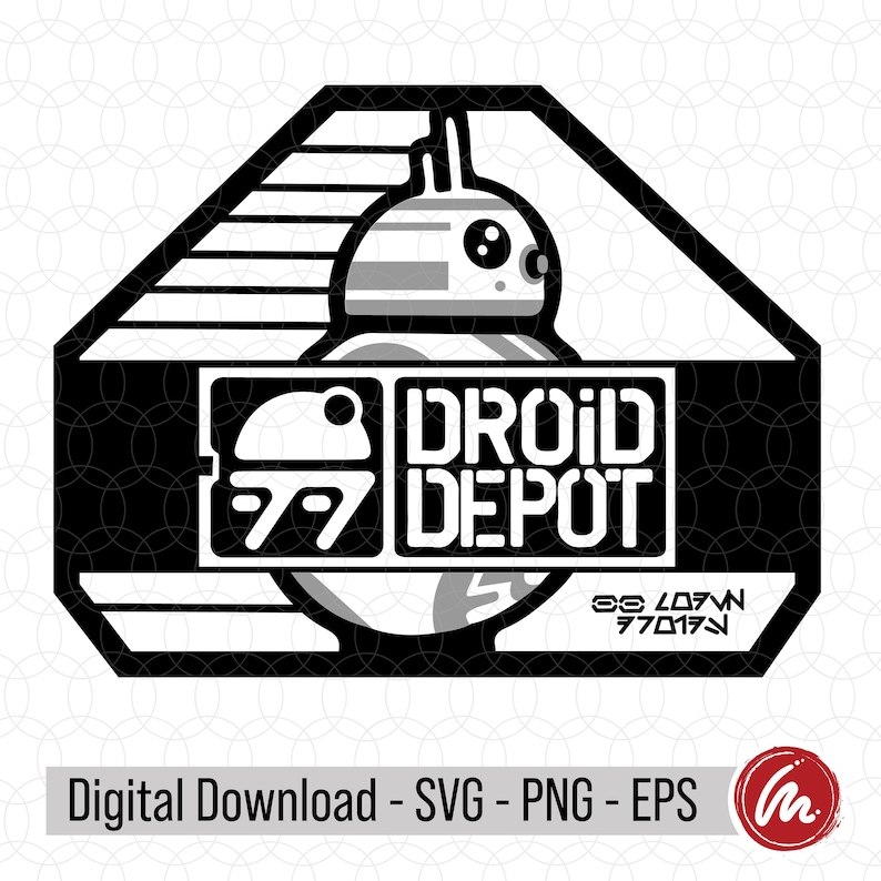 Droid Depot SVG, EPS, PNG - Etsy