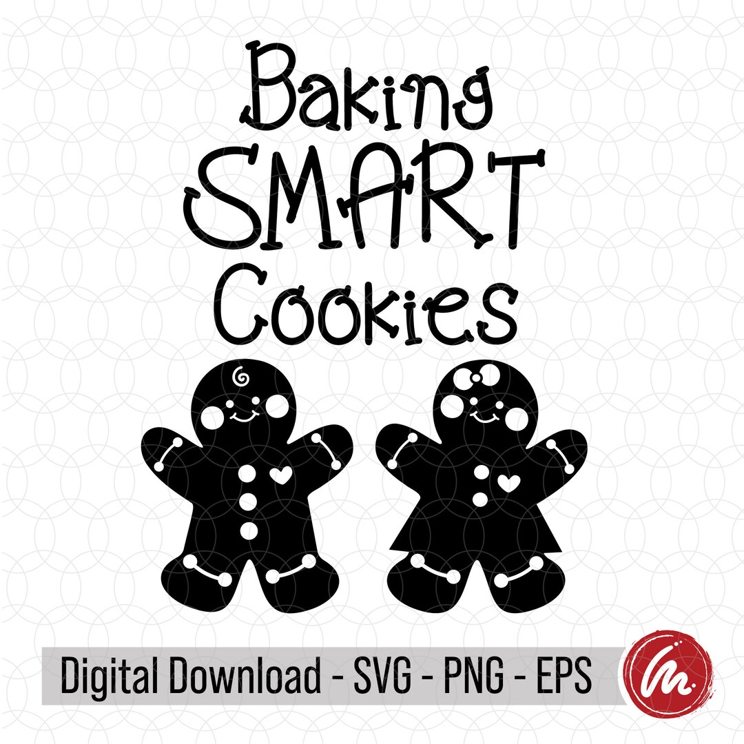 Baking Smart Cookies SVG, Teacher SVG, Oven Mitt SVG - Etsy