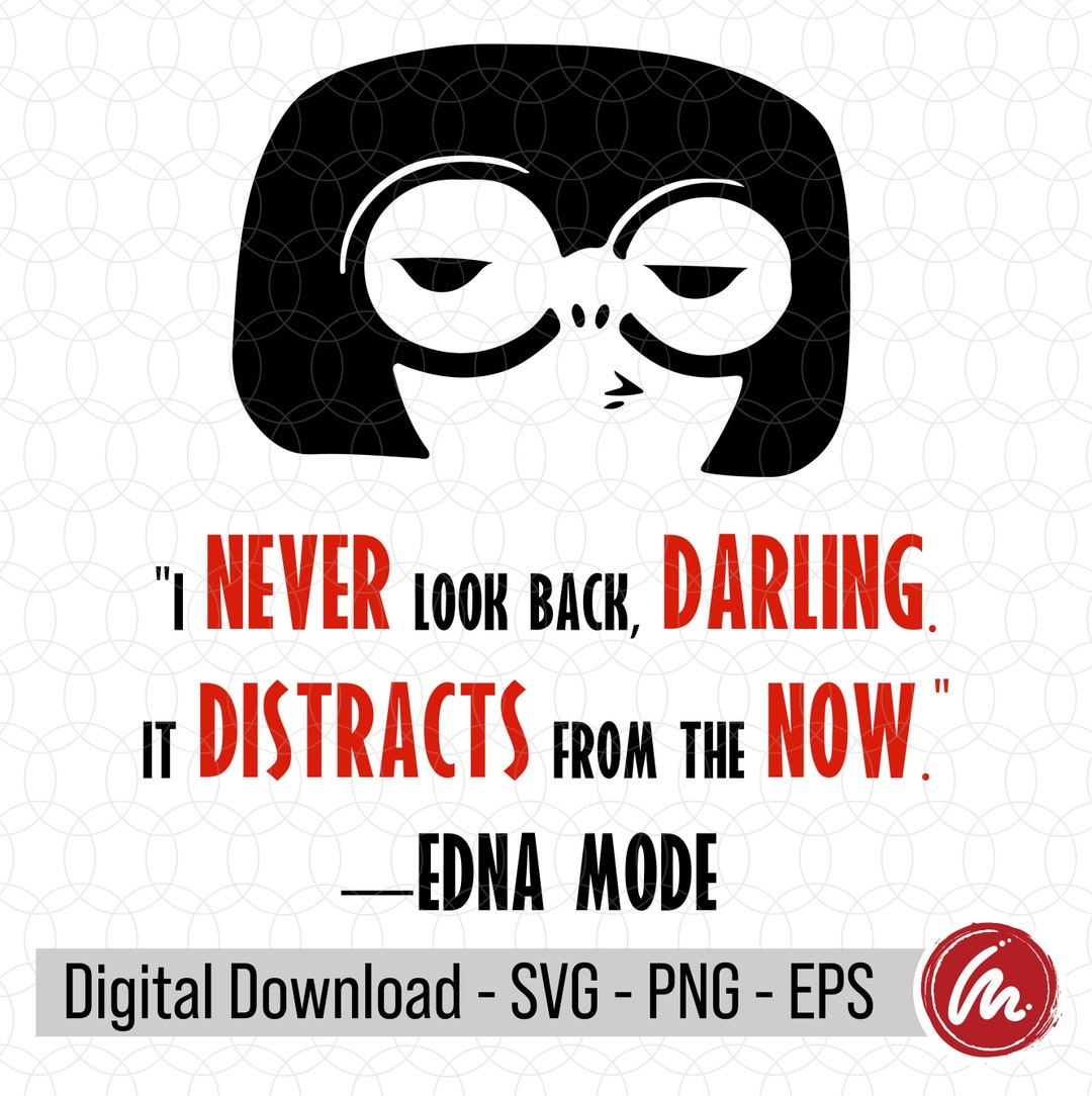Edna SVG, EPS, PNG - Etsy