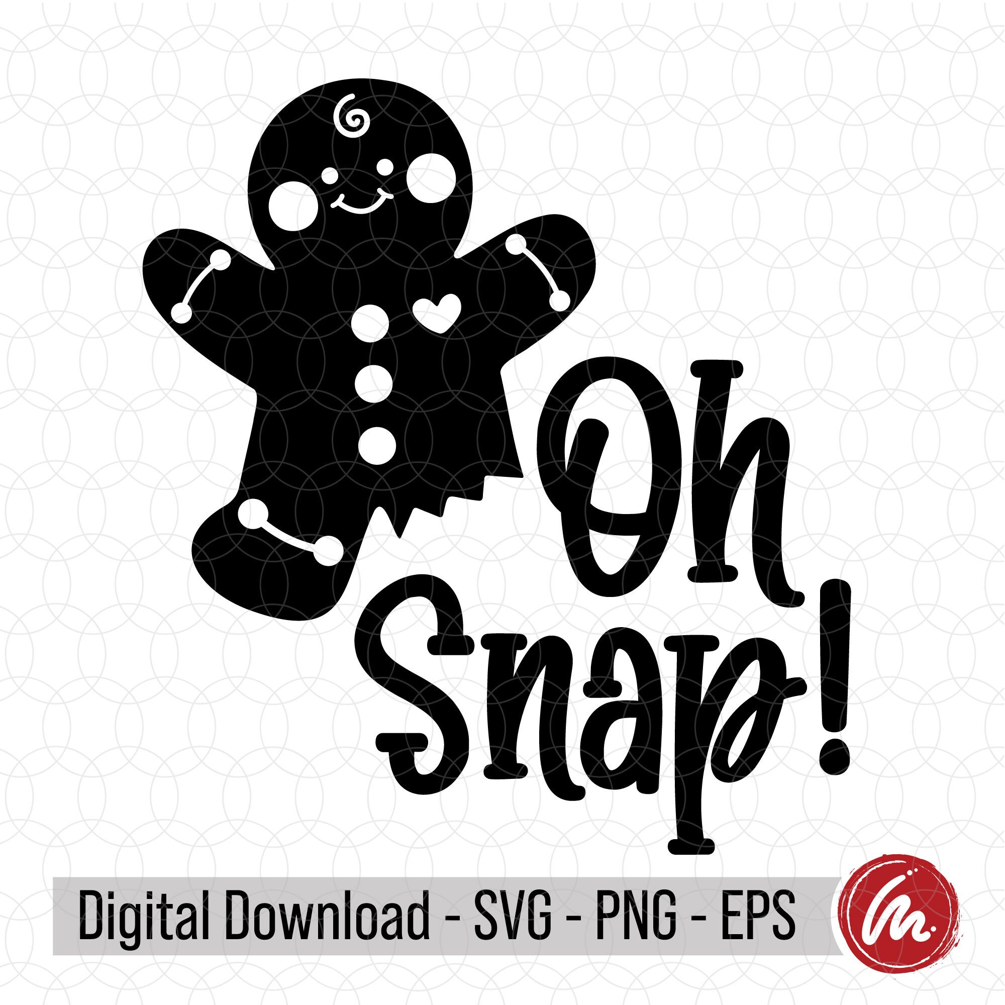 Oh Snap SVG, Gingerbread SVG, Oven Mitt SVG - Etsy