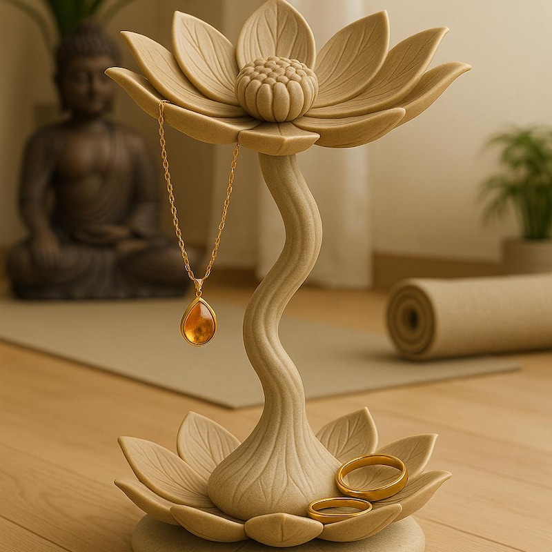 Jewelry Stand Floral - Etsy