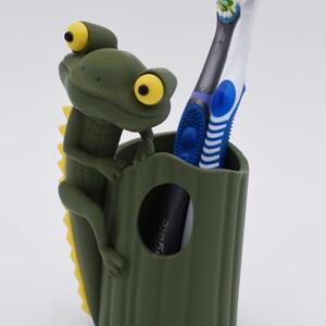 Lizard Themed 3D Printed Holder - Multi-purpose Organizer for Pens ...
