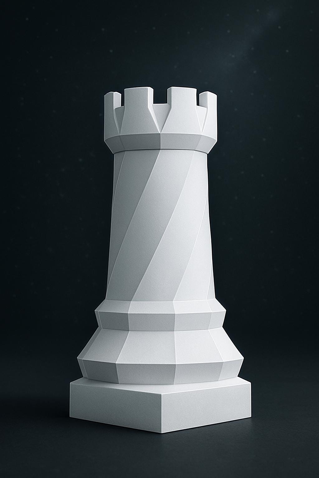 Cosmic Obsidian 3D Printed Chess Set | Futuristic Sci-fi Chess Pieces ...