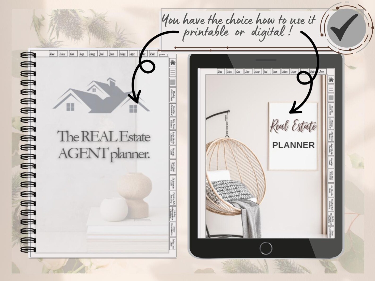 Real Estate Planner, Agent Planner, Business Planner, Marketing Planner ...